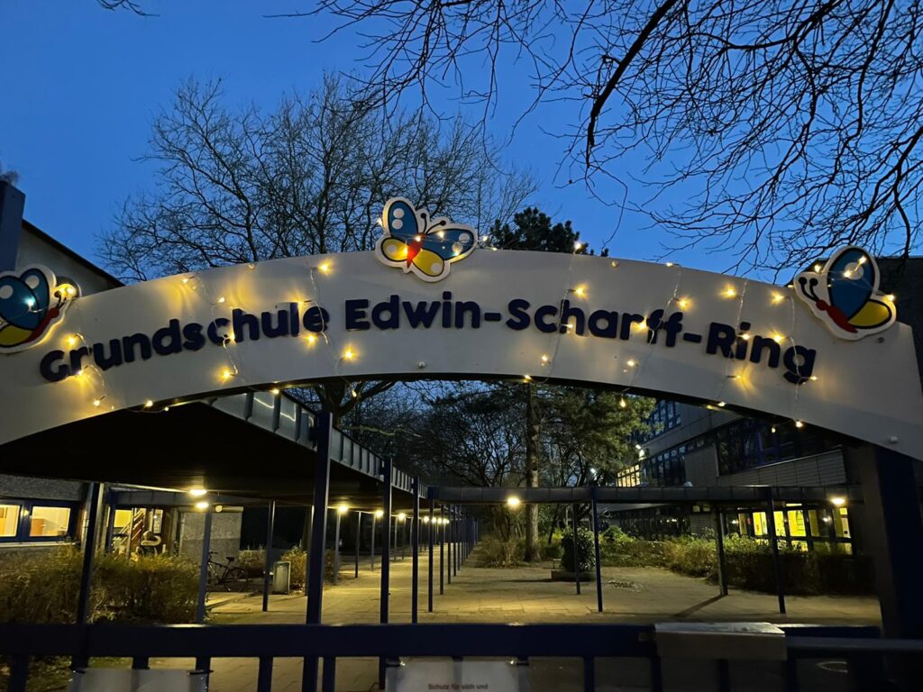 auf der Homepage unserer Ganztags- Grundschule Edwin-Scharff-Ring